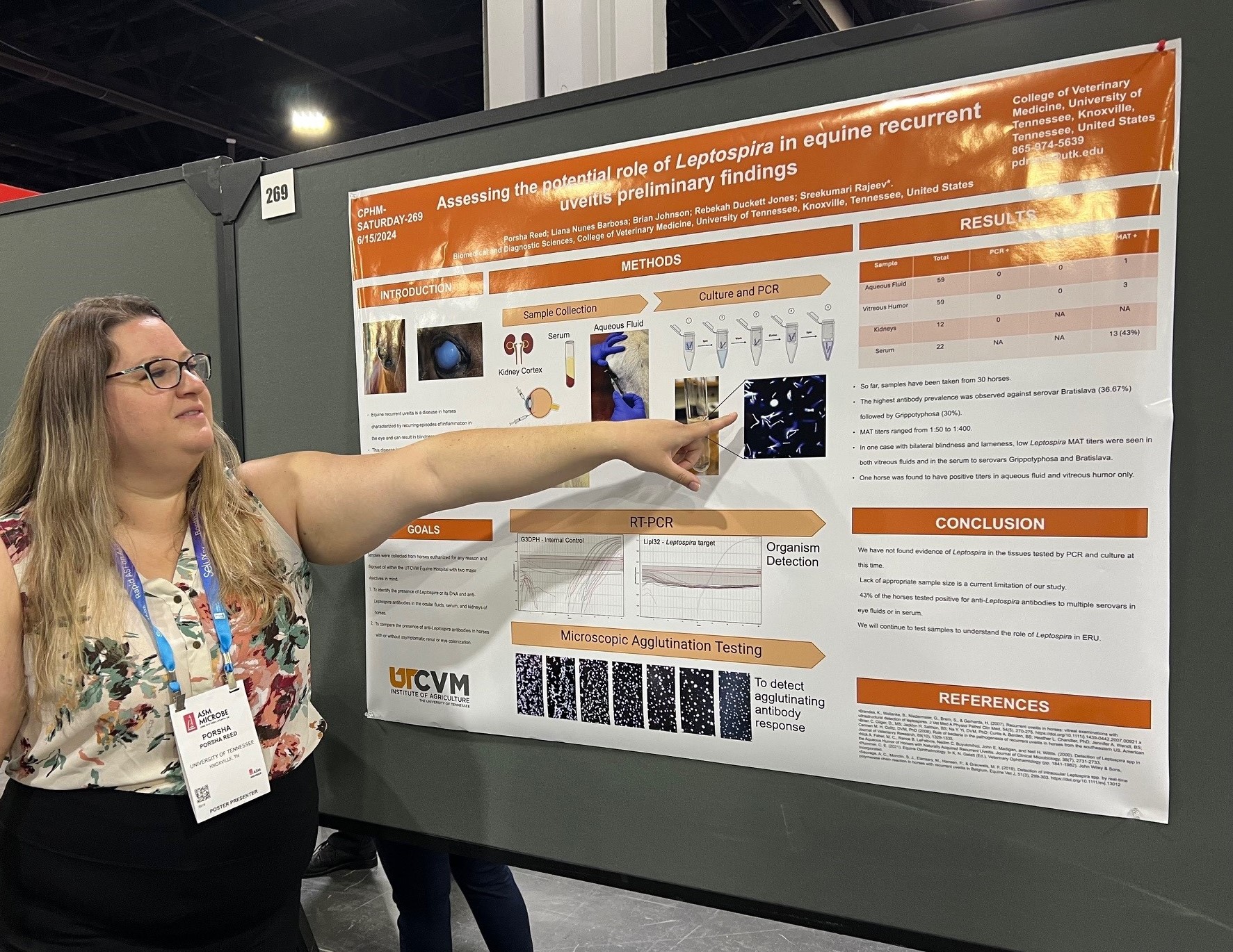 UTCVM Represented at National Meeting | College of Veterinary Medicine